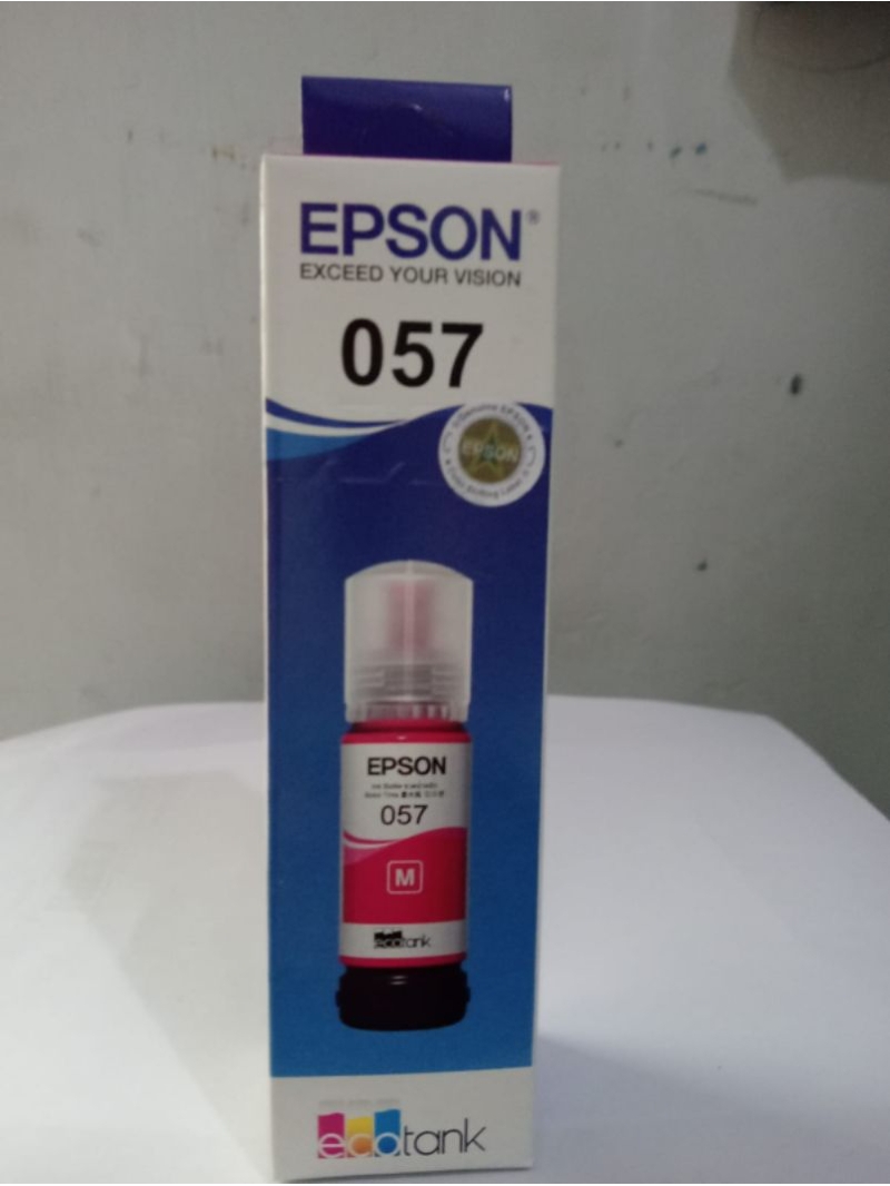Jual Tinta Epson 057 Original Satuan Warna BK Y C M LM LC For Untuk ...