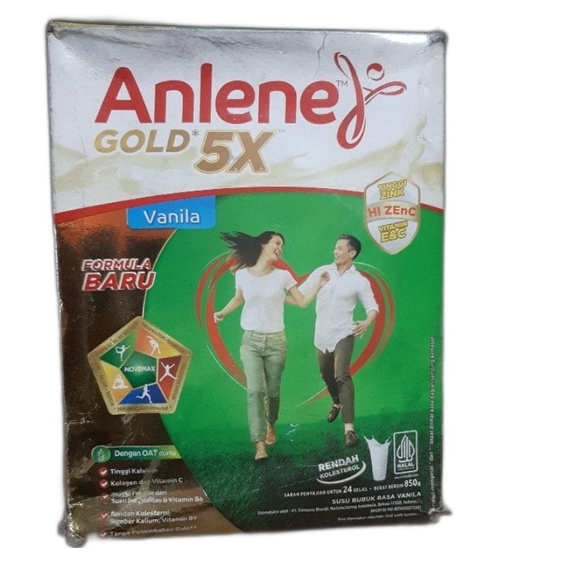 Jual ANLENE GOLD* 5X VANILA 600g (WAJIB BACA DESKRIPSI PRODUK TOKO ...