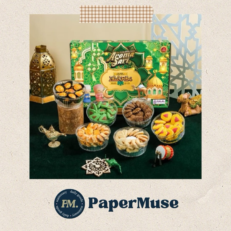 Jual Kue kering 6 box merek Aroma Sari | Shopee Indonesia