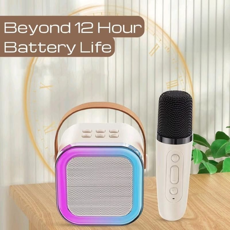 Jual Speaker Mini Bluetooth Karaoke Portable dengan 1 MIC dan Player ...