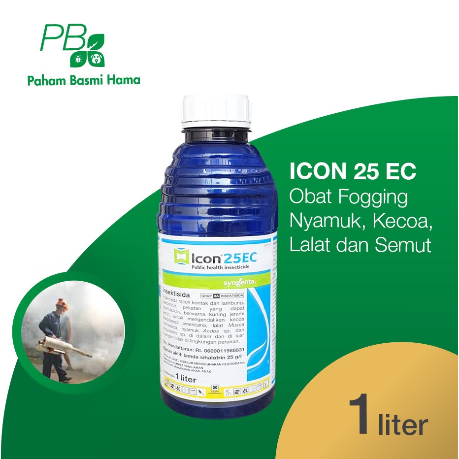 Jual Icon 25 EC - Insektisida Fogging Nyamuk - Kecoa Lalat - Syngenta - 1 L | Shopee Indonesia