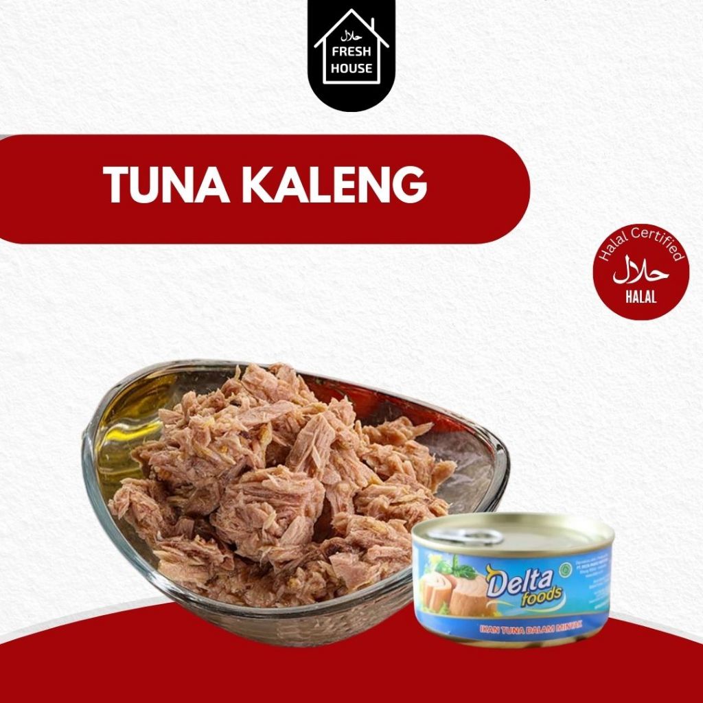 Jual TUNA KALENG 165 GR / DELTA FOODS TUNA KALENG | Shopee Indonesia