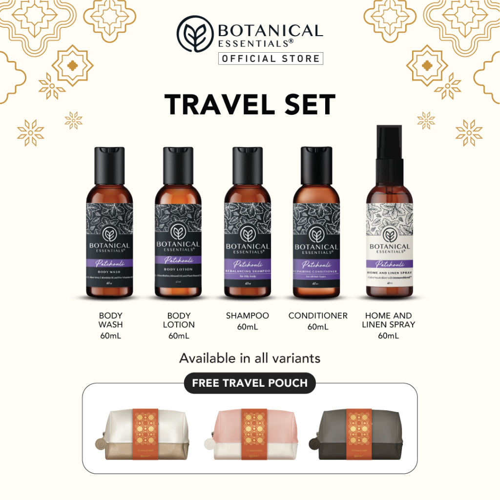 Jual Botanical Essentials - Travel Set PATCHOULI | Shopee Indonesia