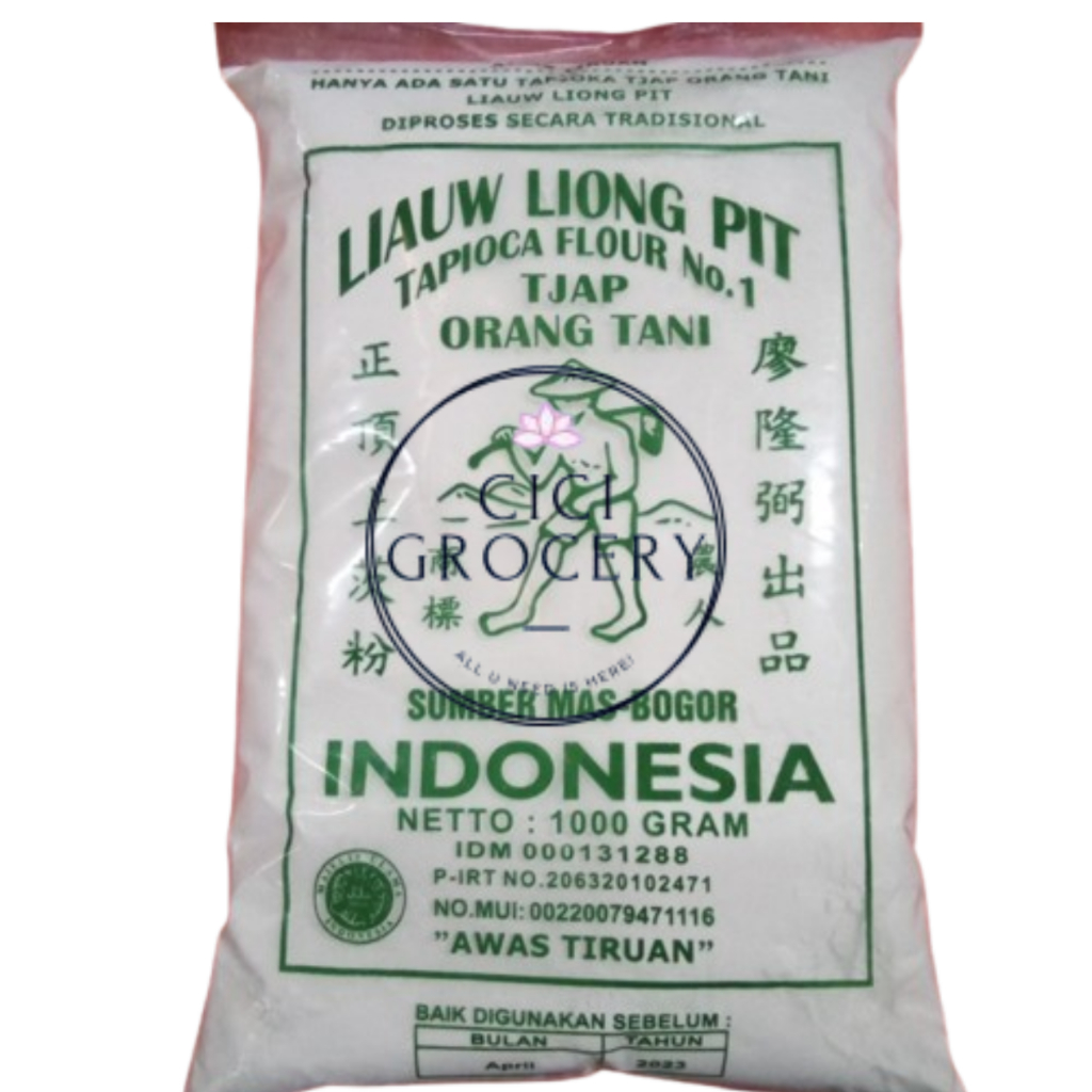 Jual TEPUNG SAGU TANI CAP LIAUW LIONG PIT 1 KG - TEPUNG TAPIOKA HALAL ...