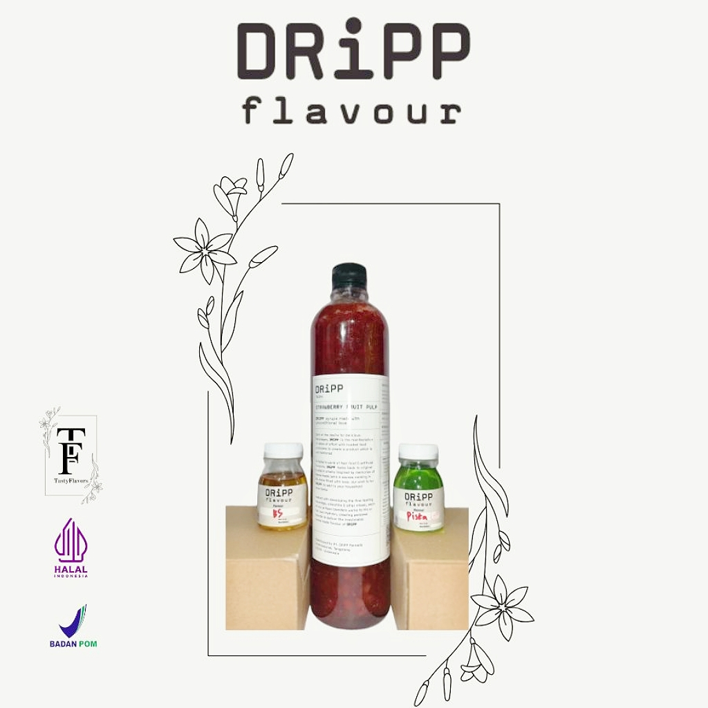 Jual DRIPP All Variant Coffee Syrup Repack [50, 75, 100] g | Shopee ...