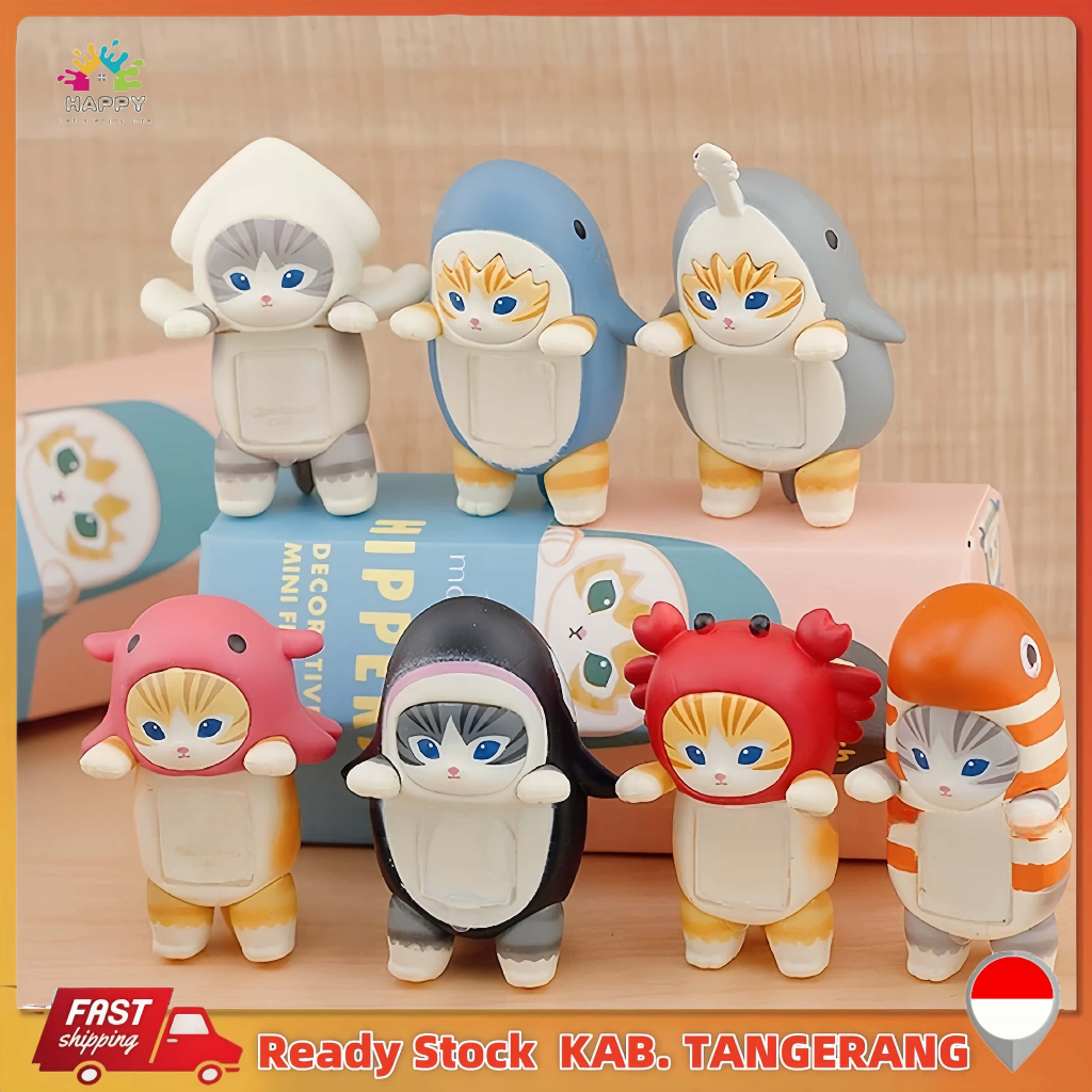 Jual Figure Blind Box Hippers Mofusand Sonny Angel Kucing Hiu sonny ...