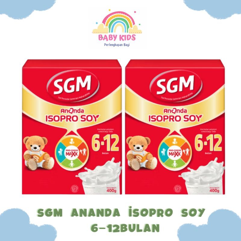 Jual sgm ananda isopro soy 6-12 400g | Shopee Indonesia