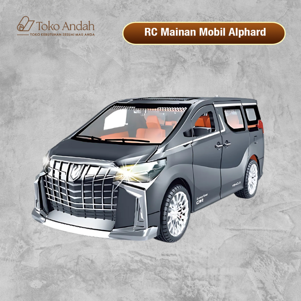 Jual Mainan Mobil Alphard Mobil Remote Control Alphard Bisa Buka Tutup ...
