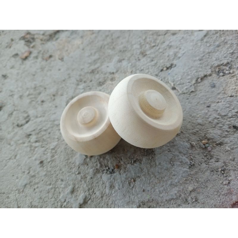 Jual Roda kayu diameter 4,5cm Roda Kayu Bubutan | Shopee Indonesia