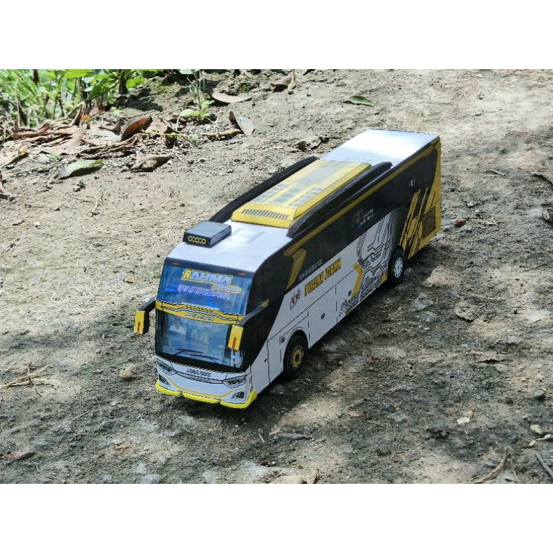 Jual miniatur bus basuri viral rahma nursyifa toy | Shopee Indonesia