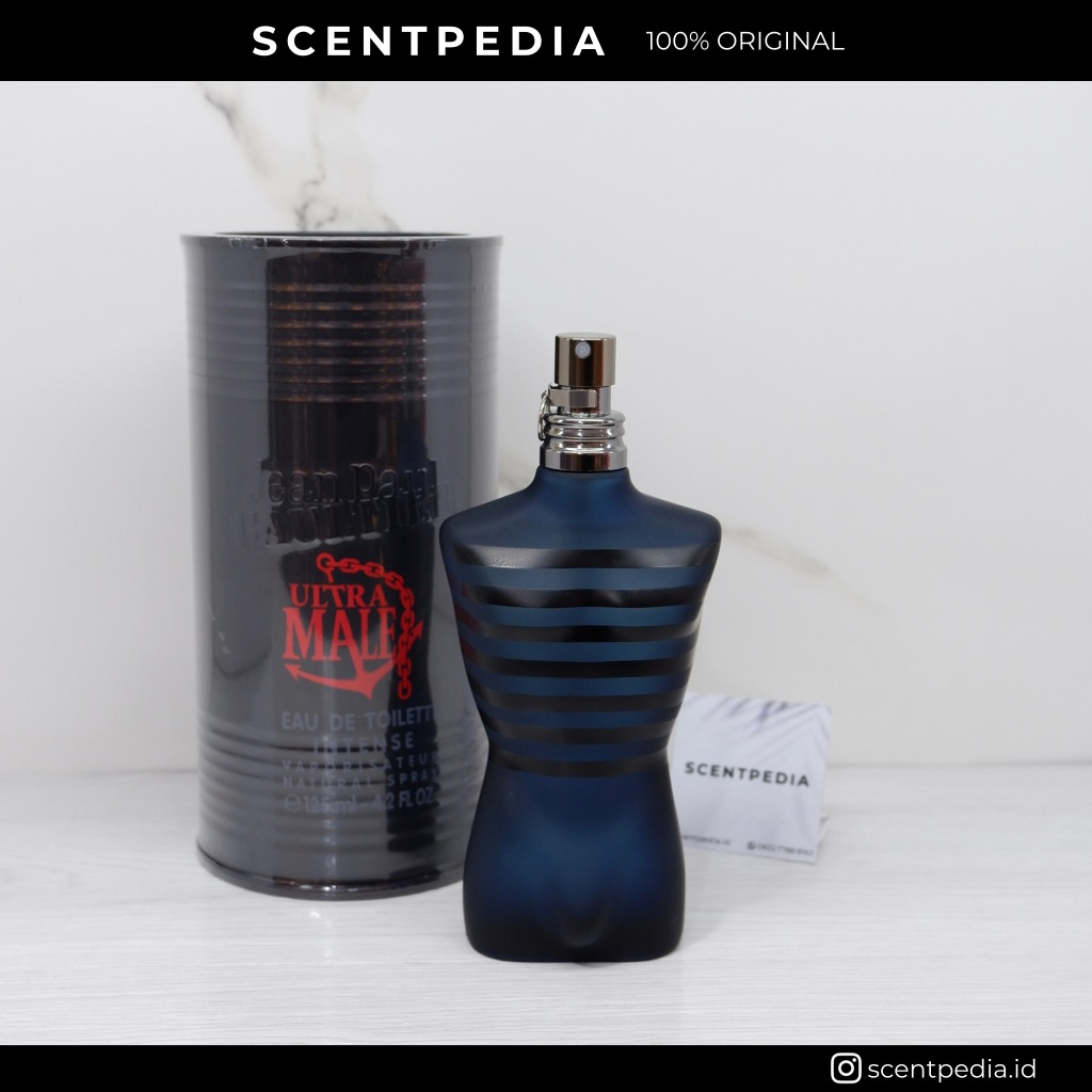 Jual JPG Ultra Male Intense EDT 125ml | Shopee Indonesia