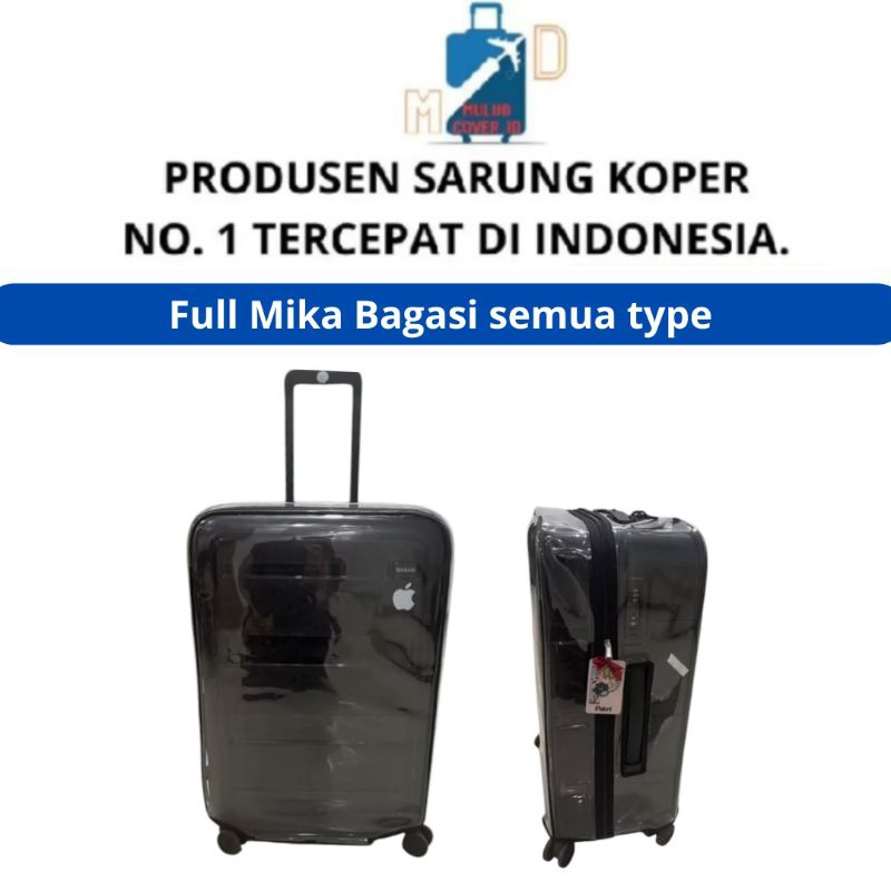 Jual Sarung Koper Full Mika Merek Bagasi semua ukuran | Shopee Indonesia