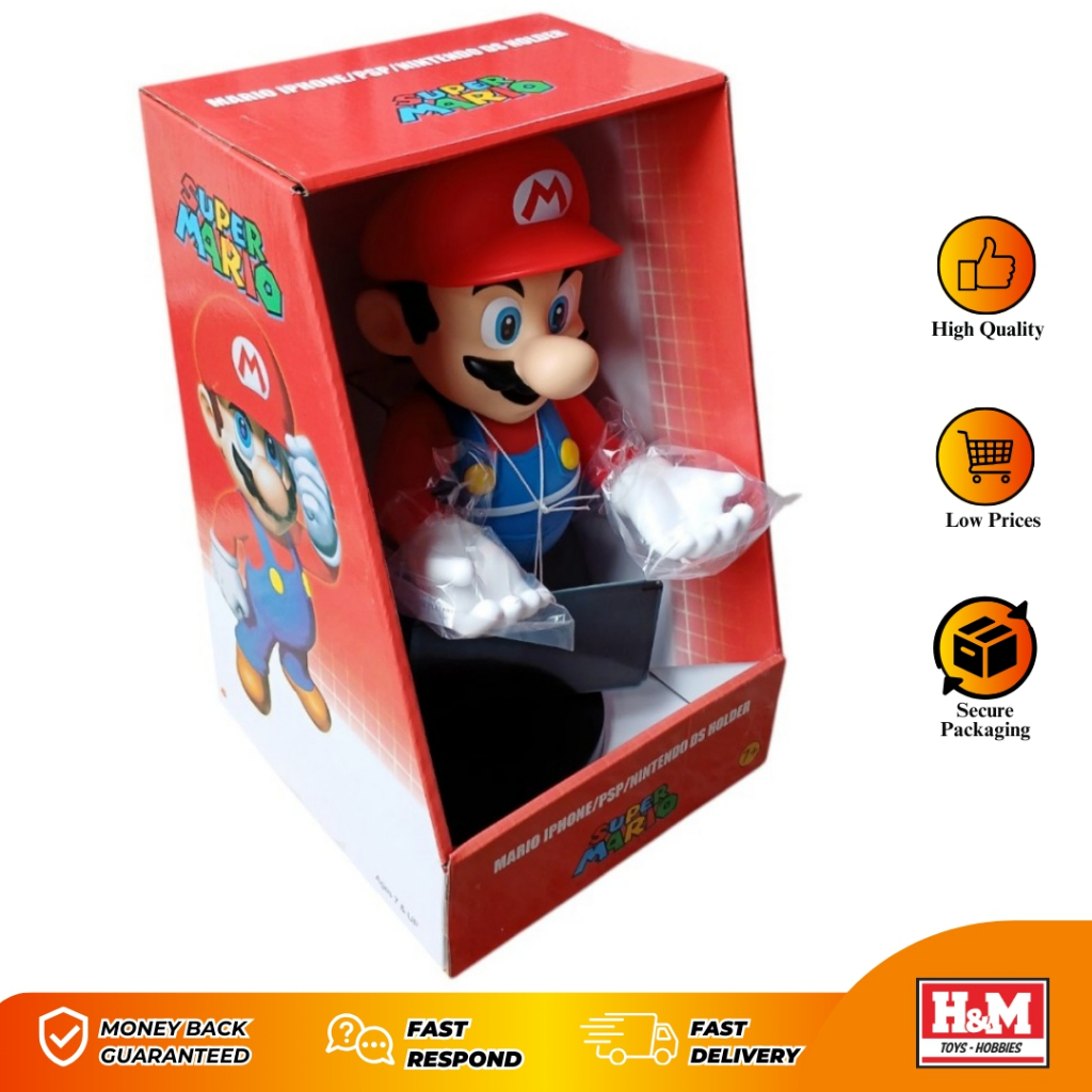 Jual Figure Mario Controller Holder Stik PS / holder HP / holder ...