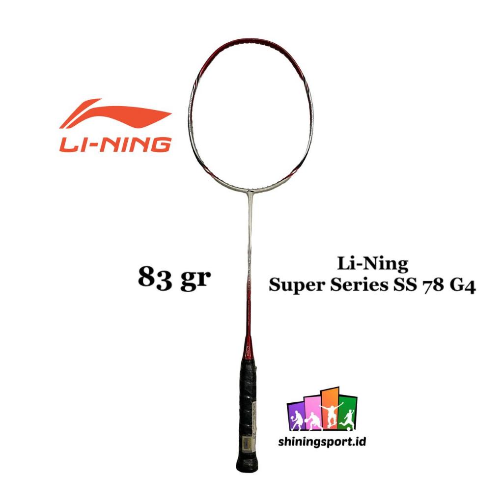 Jual Raket Badminton Li-Ning Super Series SS 78 G4 (+ Free Tas Li-Ning ...