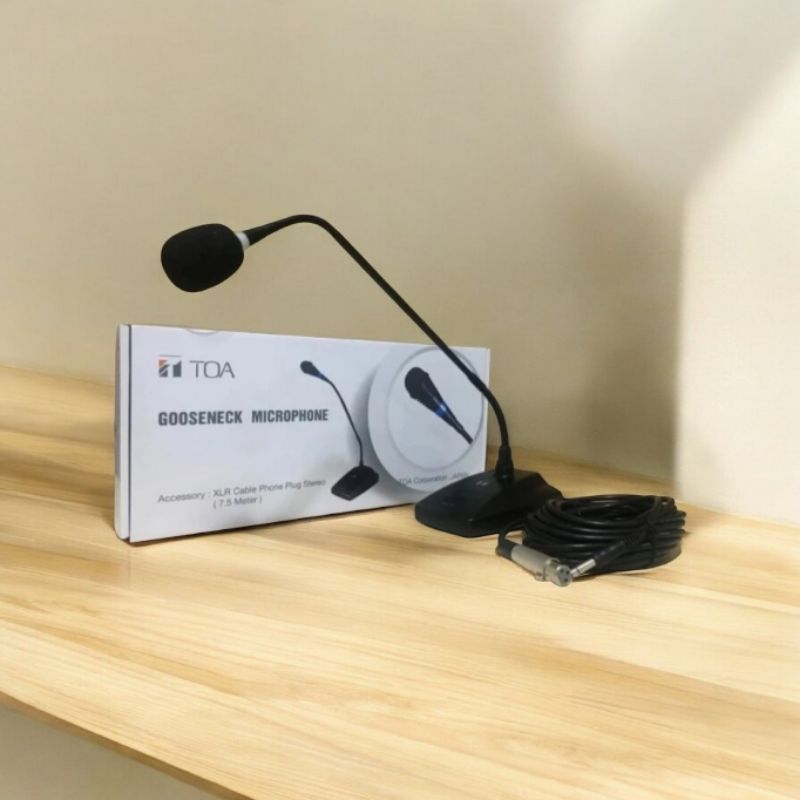 Jual Mic Conference Toa Zm380as Mikropon Podium Toa Zm 380as Mikrofon Meja Zm-380 as | Shopee ...