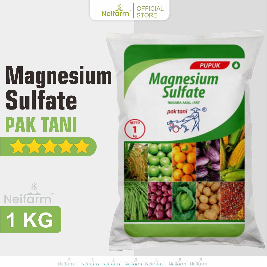 Jual Pupuk Magnesium Sulfate 1kg pak tani | Shopee Indonesia