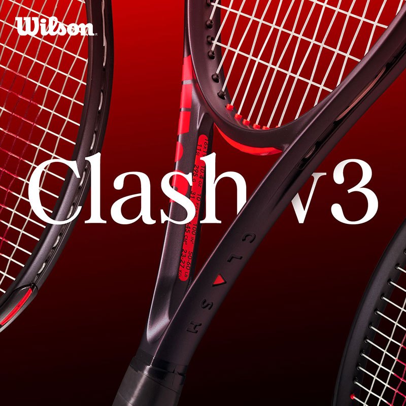 Jual Wilson CLASH 100 V3 (16x19) Raket Tenis Performance Tennis Rackets ...