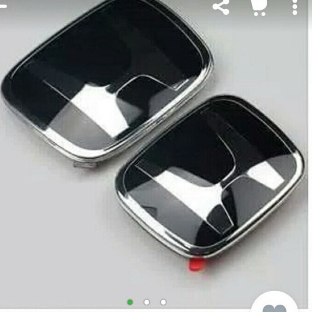 Jual Emblem black Honda Odyssey RB1 RB2 RB3 RC logo hitam glass look ...