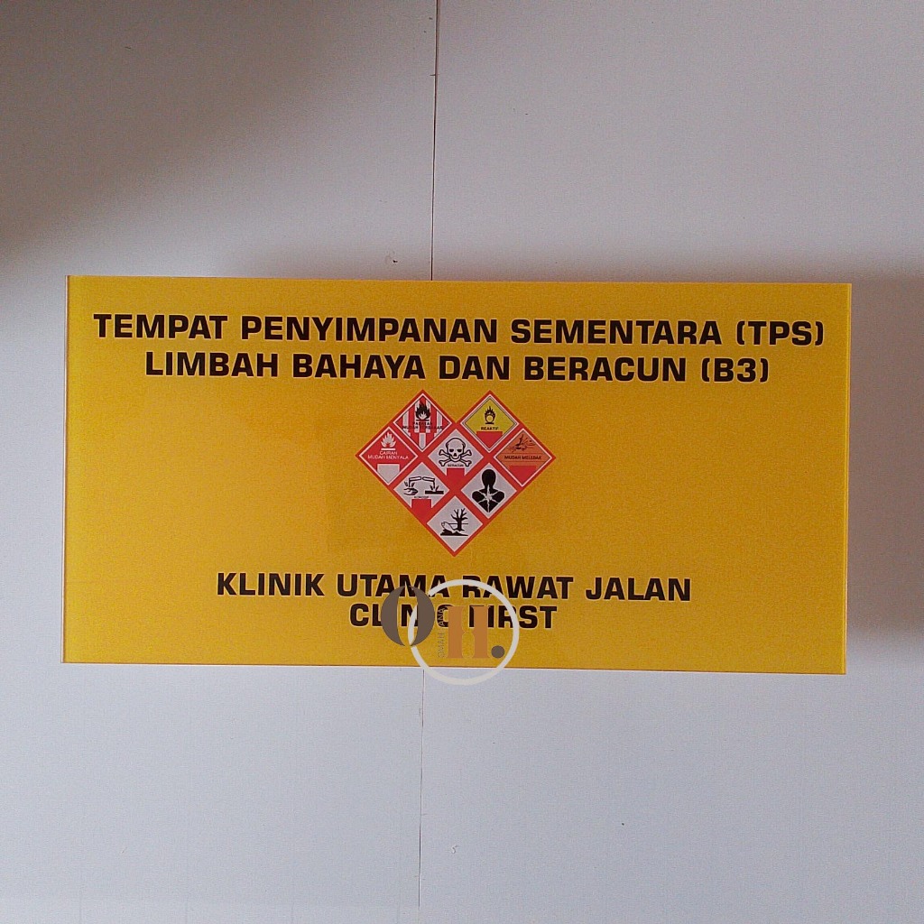 Jual Akrilik Custom Tempat Penyimpanan Sementara - TPS - Limbah ...