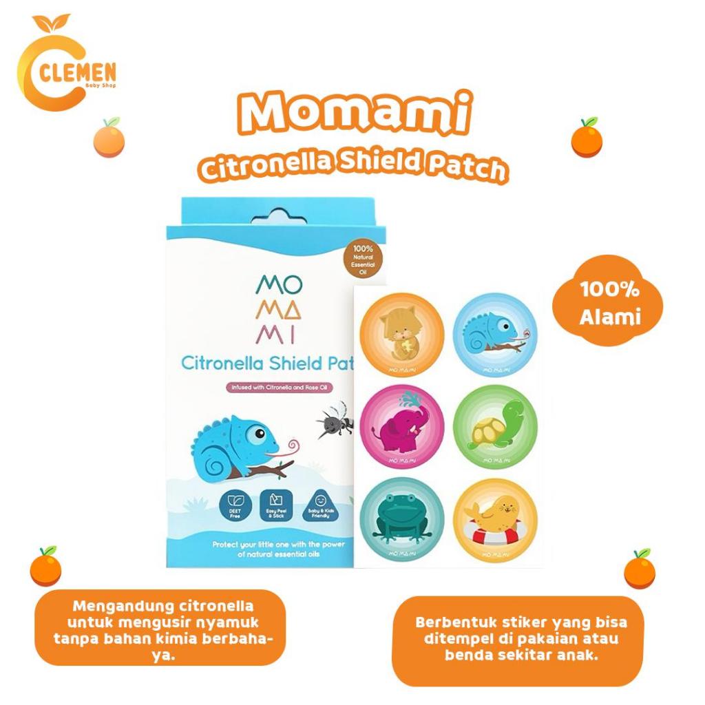 Jual Momami Citronella Shield Patch - Sticker Anti Nyamuk Anak 100% ...