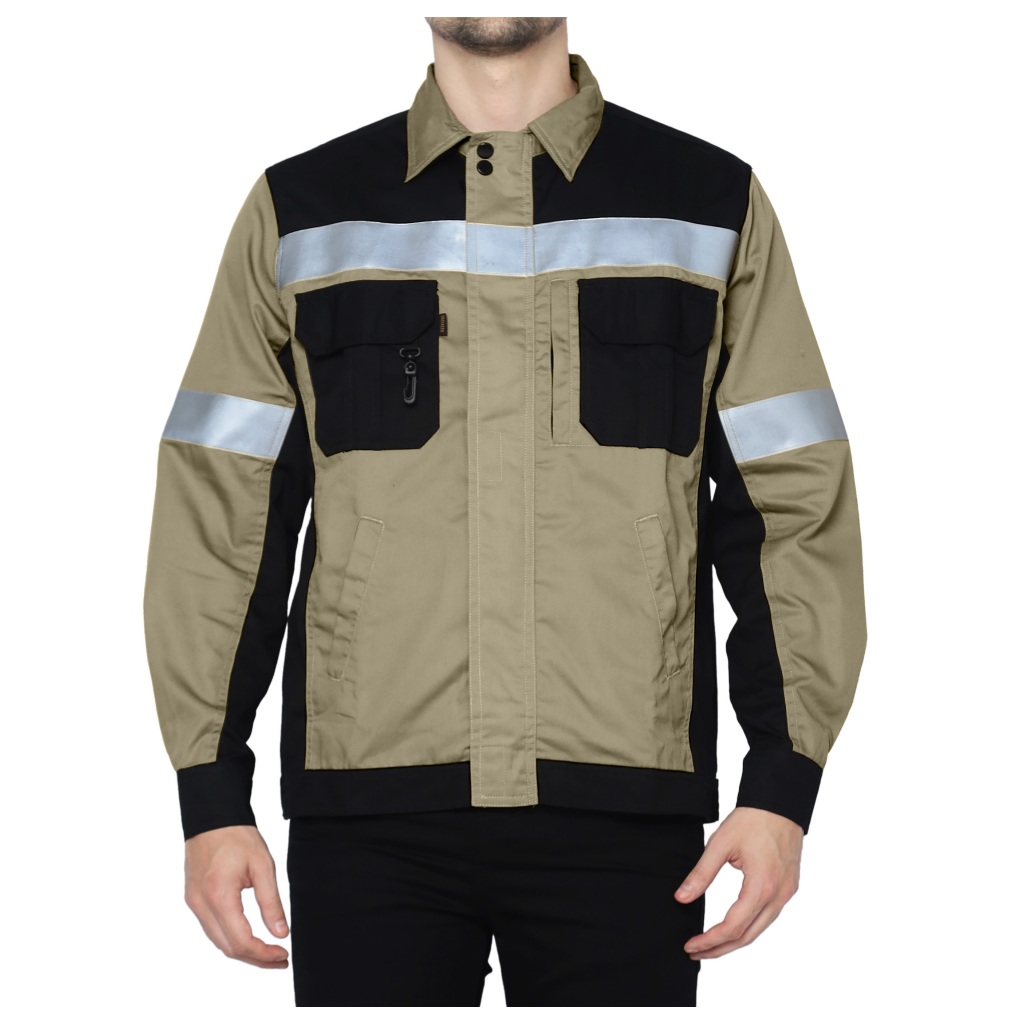 Jual ENGINEER WORKWEAR - LEGION WEARPACK KHAKI - KEMEJA KERJA SAFETY ...