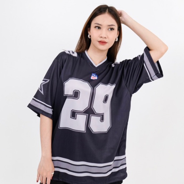 Jual Jersey oversize simple basic nfl 29 / jersey rugby / jersey ...