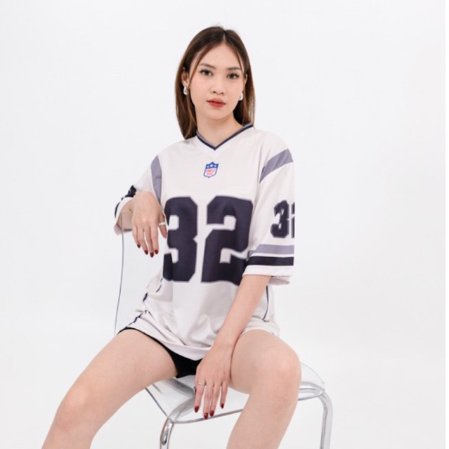 Jual Jersey oversize simple basic nfl 32 / jersey rugby / jersey vintage | Shopee Indonesia