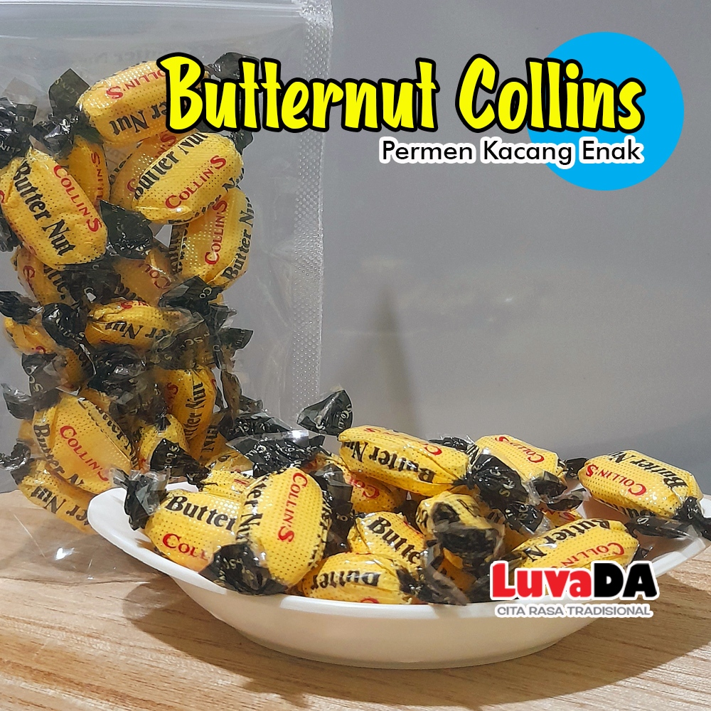 Jual Permen Butter Nut COLLINS (Permen Kacang Rasa Mentega) | Shopee ...