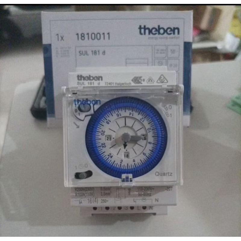 Jual Timer analog listrik (DIN-Rail Mounting) SUL 181 d / SUL181D ...