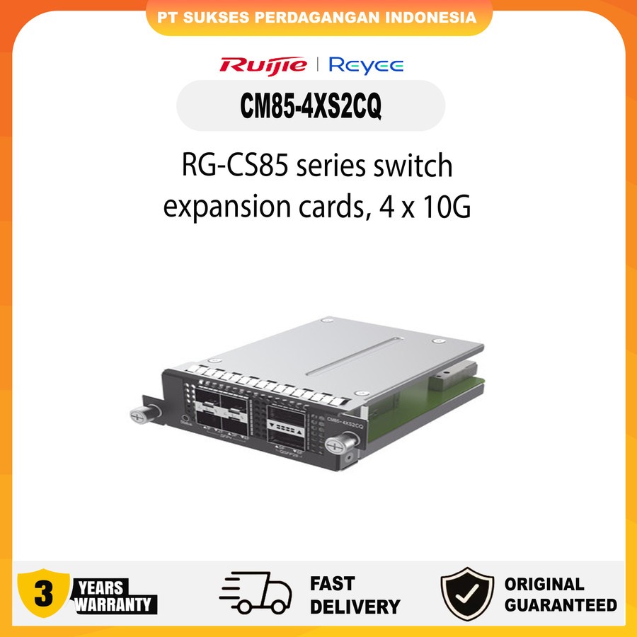 Jual Reyee Ruijie RG-CS85-24GT8XS-D 24-Port 1GE RJ45 Layer 3 Enterprise-Class Core or ...