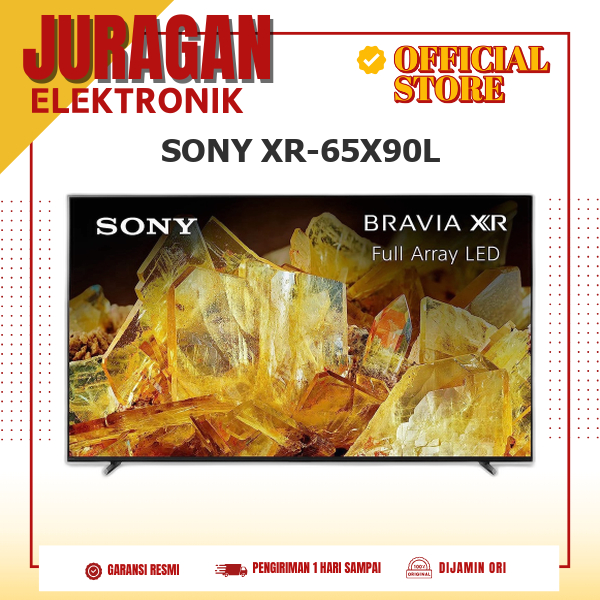 Jual Sony XR-65X90L Google TV 65 Inch 4K HDR10 XR Sound Position ...