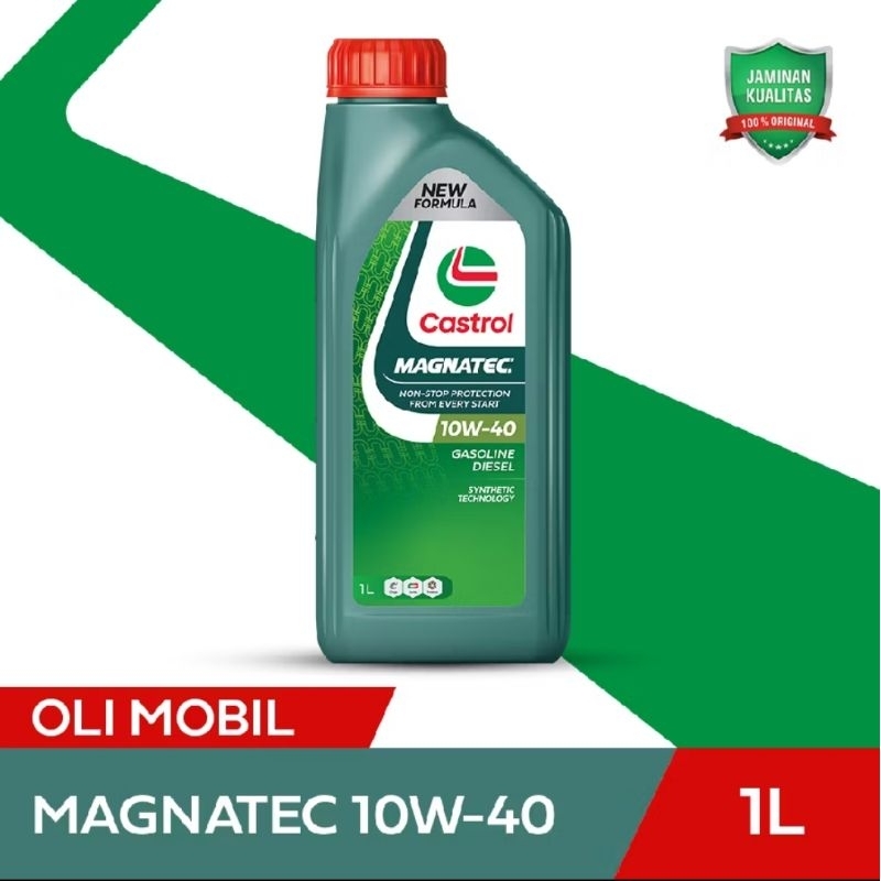 Jual Oli Mesin Mobil Castrol MAGNATEC 10W-40 (1L) ORIGINAL BISMILLAH ...