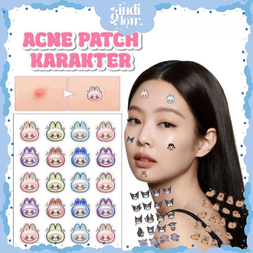 Jual IG Acne Patch / Pimple Patch Karakter Labubu Kuromi Capybara ...