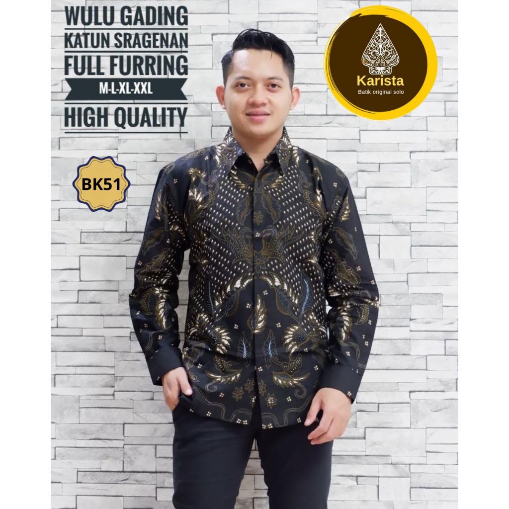 Jual BATIK KARISTA ORIGINAL -BATIK WULU GADING | Shopee Indonesia