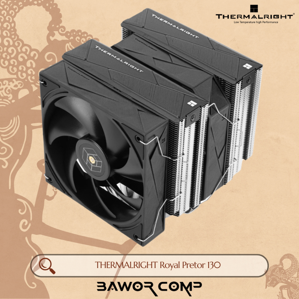 Jual Thermalright Royal Pretor 130 130mm | HSF CPU Cooler Dual Tower 6 ...