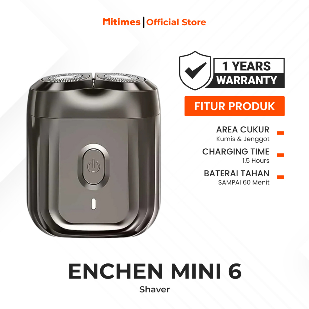 Jual Enchen Mini 6 Shaver Alat Cukur Jenggot Kumis Elektrik Waterproof ...