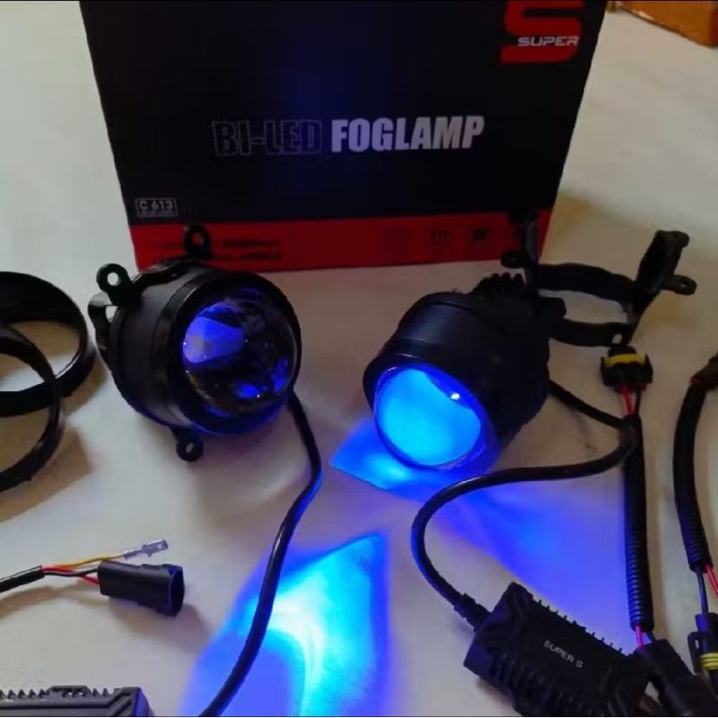 Jual LAMPU BILED FOGLAMP MOBIL PNP SEMUA MOBIL 3 BREKET UNIVERSAL BILED ...