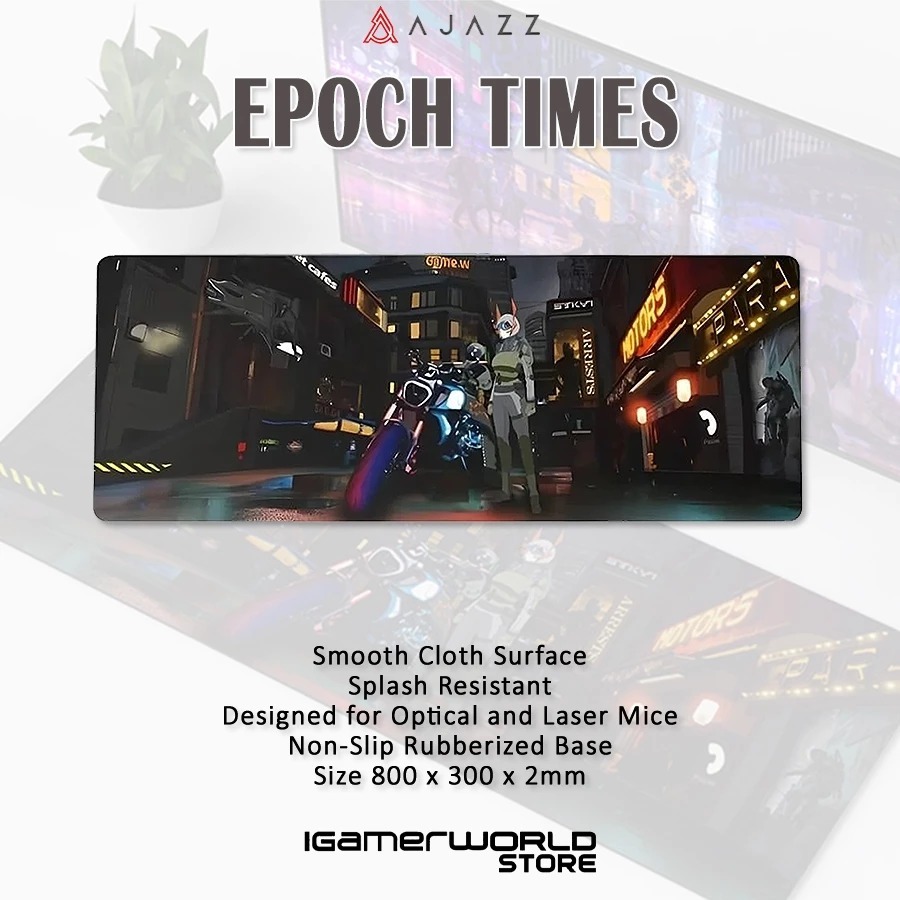 Jual Ajazz Epoch Times Gaming Mousepad | Shopee Indonesia