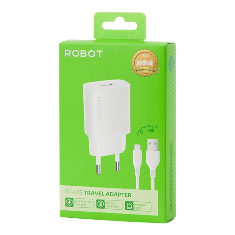 Jual ROBOT RT-K7S Charger Micro 1,2A | Shopee Indonesia