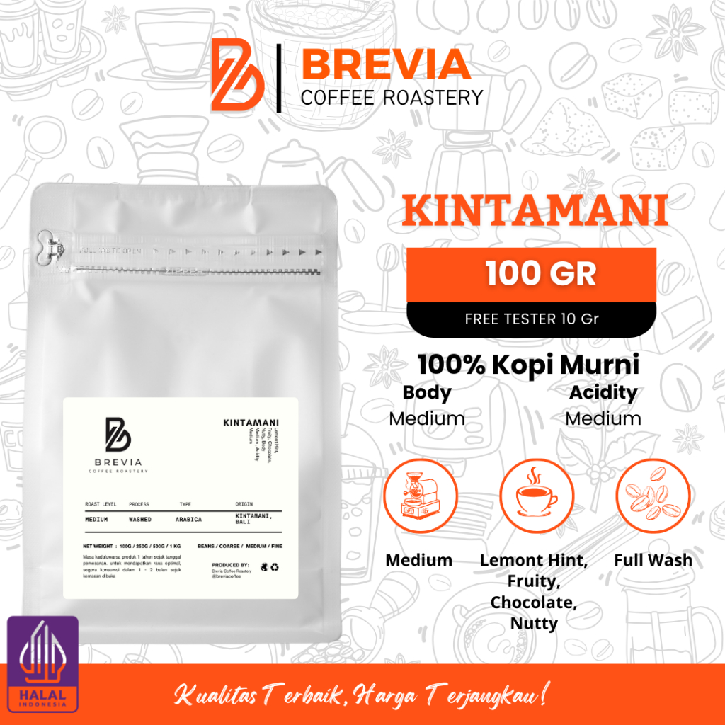 Jual Kopi Arabika Bali Kintamani 100gr Coffee Beans Arabica Single ...