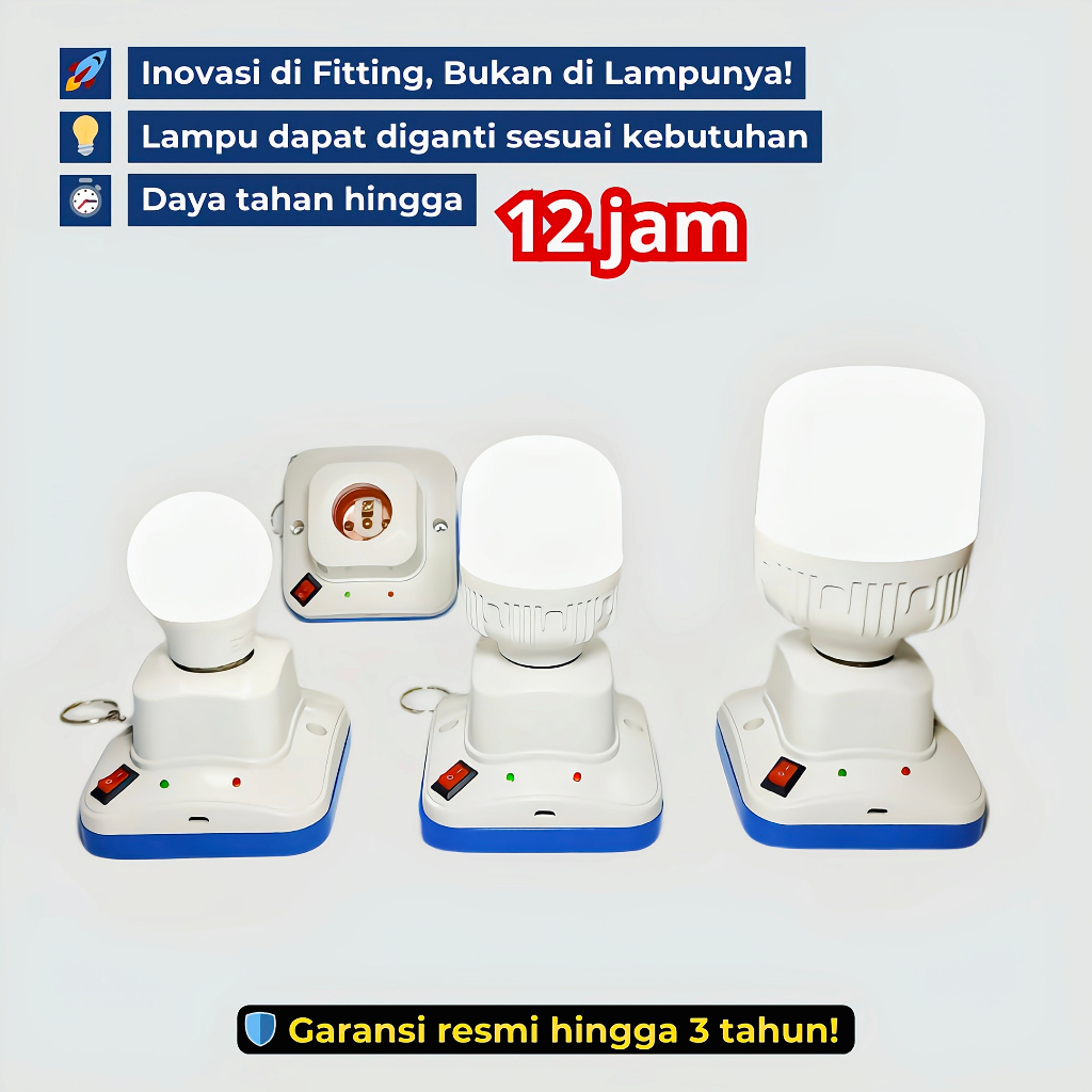 Jual Lampu Emergency Multifungsi dengan Fitting Cas dan Sistem ...