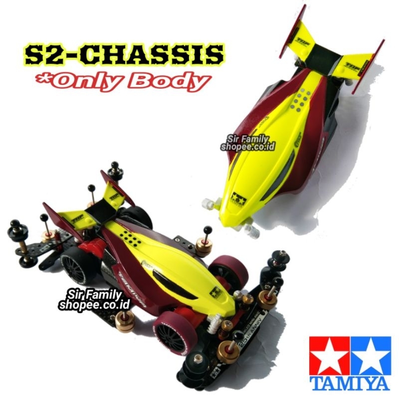 Jual Tamiya Body Repaint Dual Ridge Super-2 Chassis / Cover Paint ...