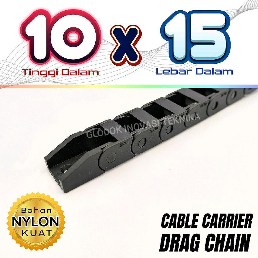 Jual Cable carrier drag chain 10x15 10 x 15 cm 10cm 15cm pembawa kabel ...