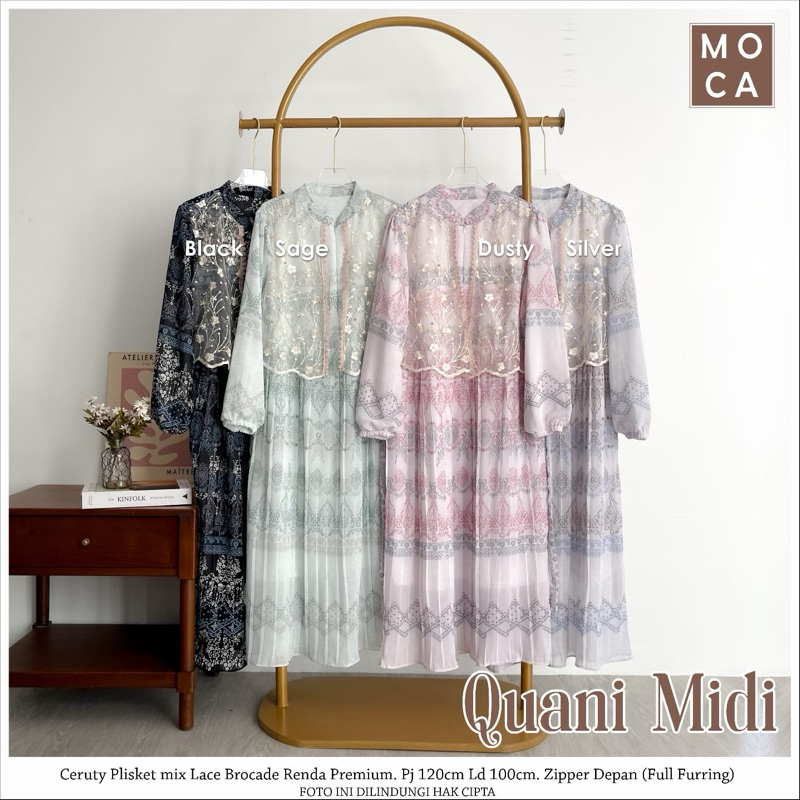 Jual Quani Midi Dres | Shopee Indonesia