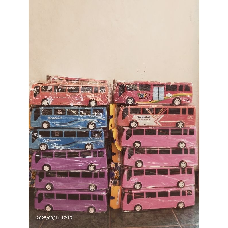 Jual Mainan Bus Plastik RKC | Shopee Indonesia