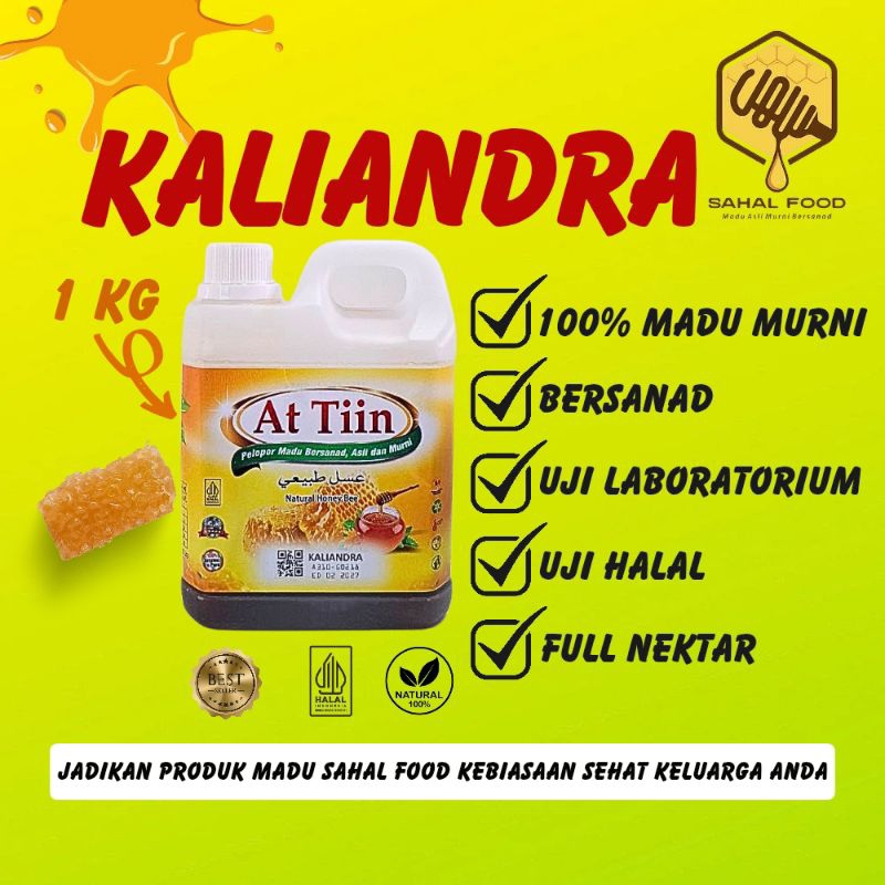 Jual MADU FULL NEKTAR BUNGA KALIANDRA 100% ASLI&MURNI TANPA CAMPURAN,1 ...