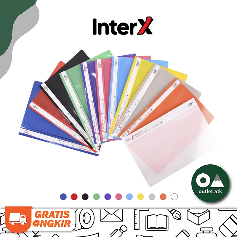Jual Business / Bisnis File Folio F4 Folder One Stopmap Plastik per ...