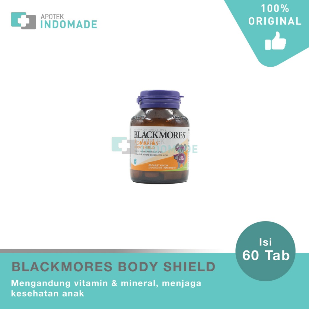 Jual Blackmores Koala Kids Body Shield @60 Chewable Tablet ...