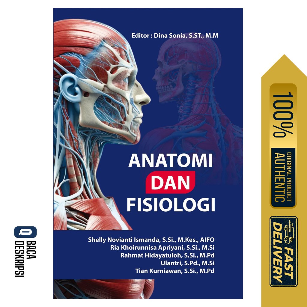 Jual Buku Anatomi dan Fisiologi (120) Struktur Anatomi Tubuh Manusia By Shelly Novianti Ismanda ...