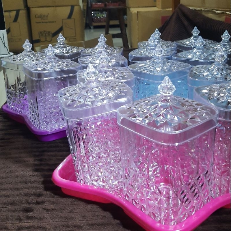 Jual Toples Bijian Belimbing Calista Premium Bunga Daun Kristal ...
